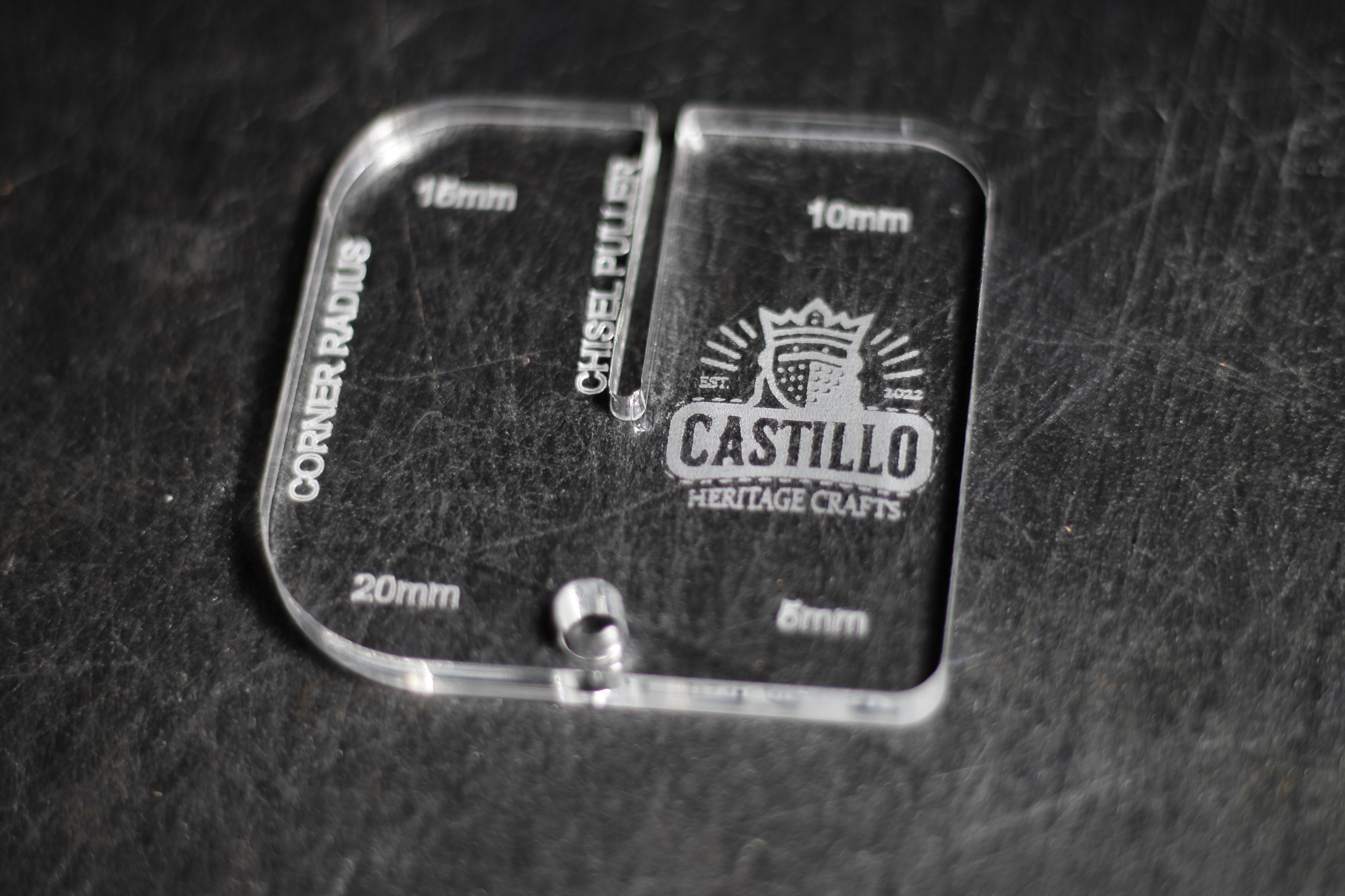 Chisel Puller & Corner Radius Combo Tool – Castillo Heritage Crafts
